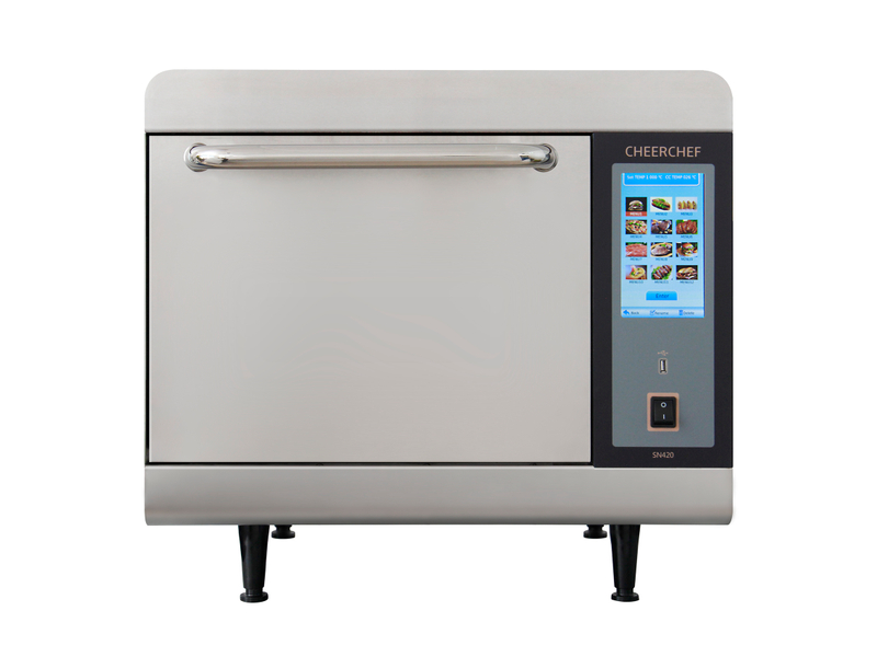 High speed ventless oven